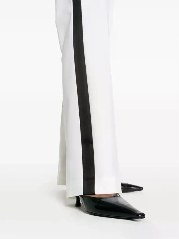 P.a.r.o.s.h Side-stripe Flared Trousers