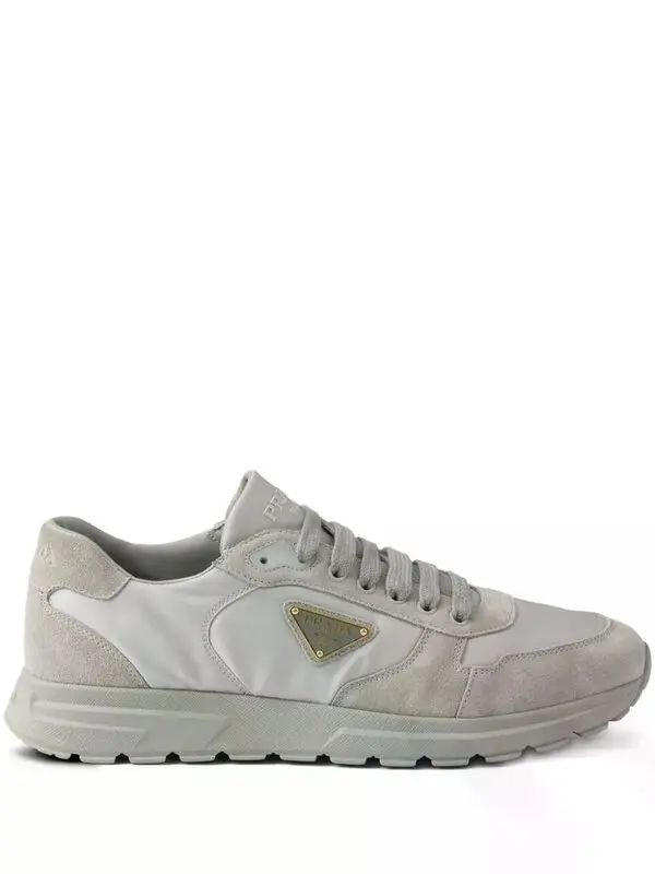 Prada Re-nylon And Suede Sneakers