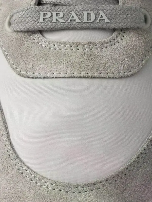 Prada Re-nylon And Suede Sneakers