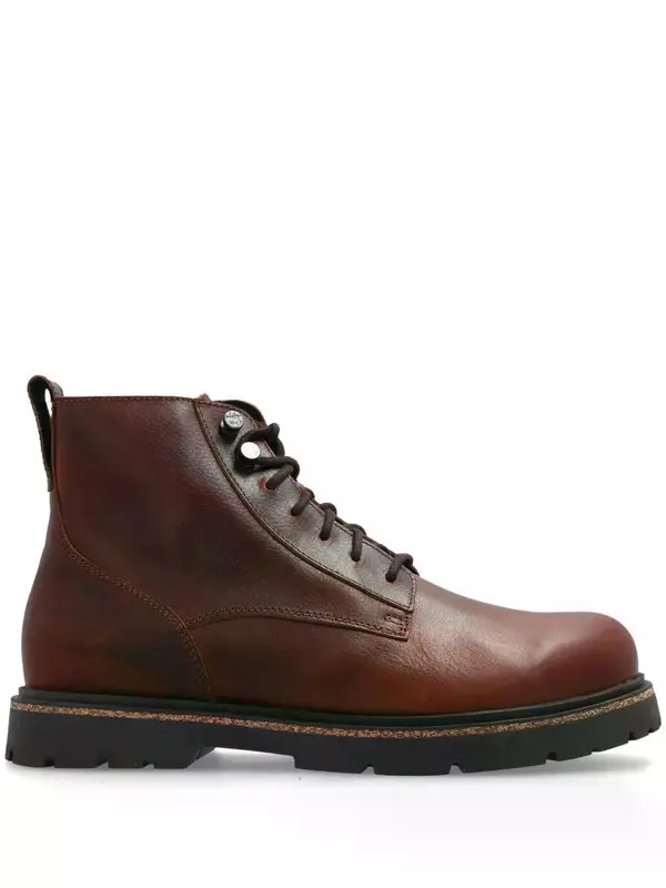BIRKENSTOCK Highwood Leather Lace-up Boots