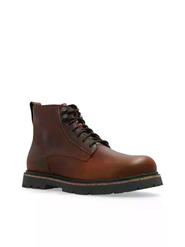 BIRKENSTOCK Highwood Leather Lace-up Boots