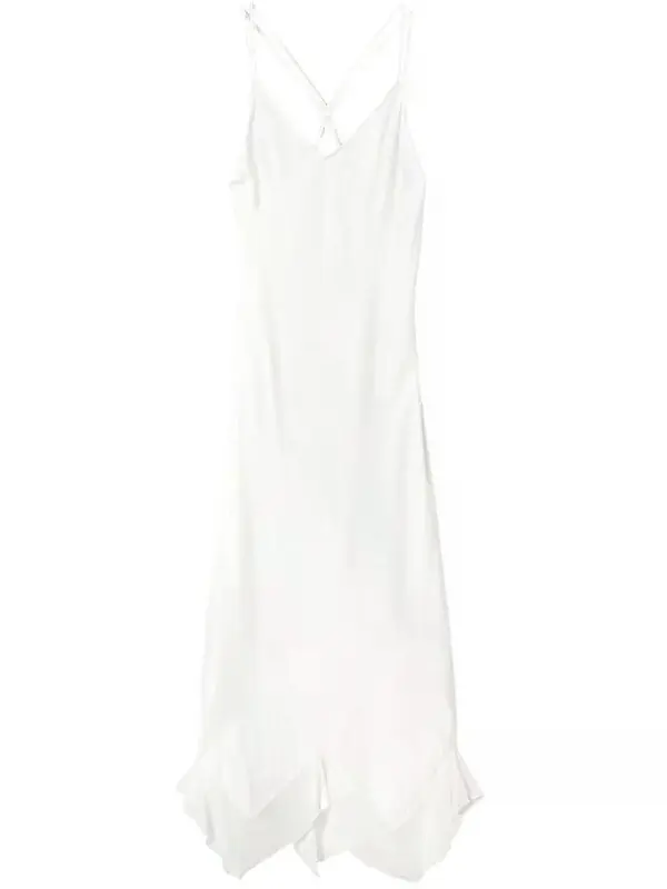 TWINSET Satin Slip Maxi Dress
