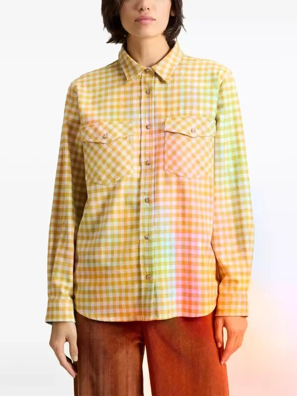 Woolrich Check Pattern Flannel Shirt