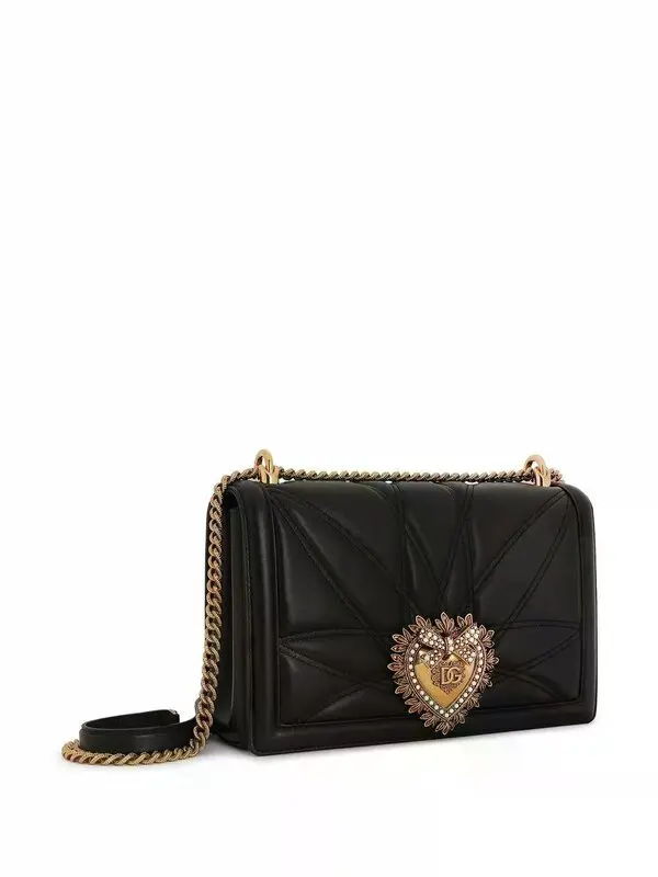 Dolce & Gabbana Large Devotion Quilted Shoulder Bag