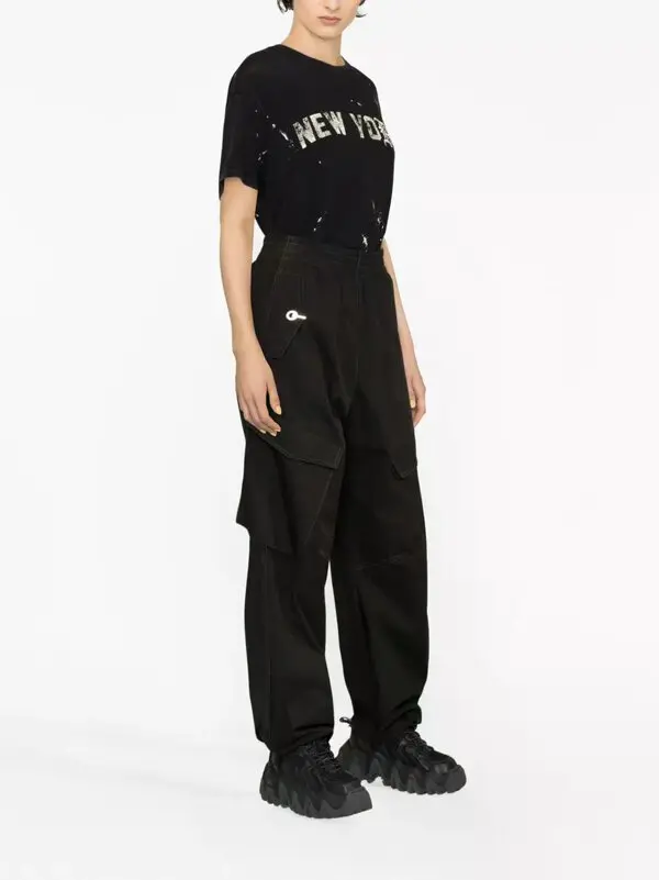 R13 Paint-splatter T-shirt