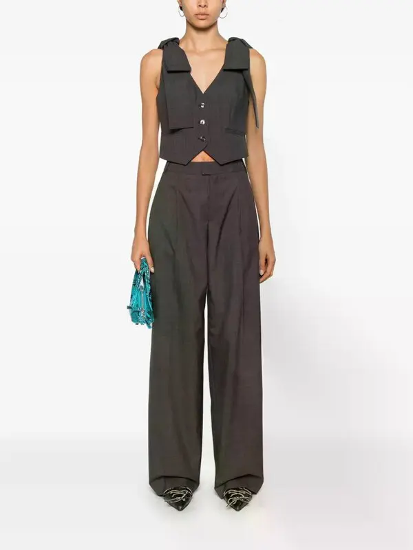 Blumarine Logo-plaque Trousers