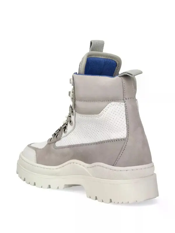 Filling Pieces Two-tone Leather Ankle Boots