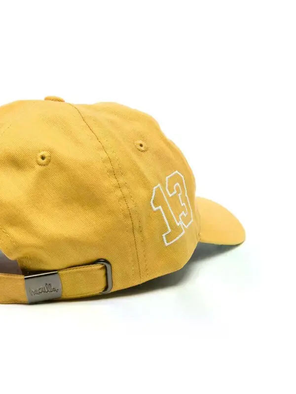 HACULLA. Embroidered Cotton Cap - Yellow