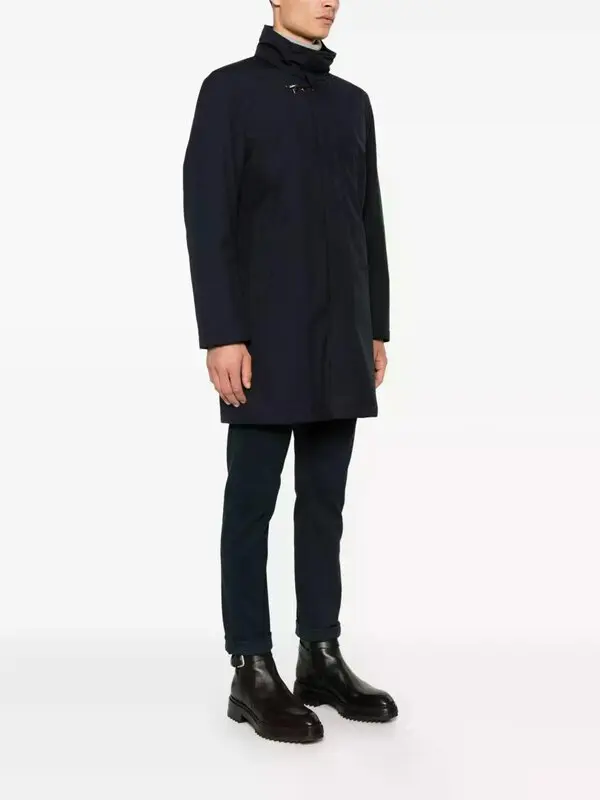 FAY Gancini-buckle Coat