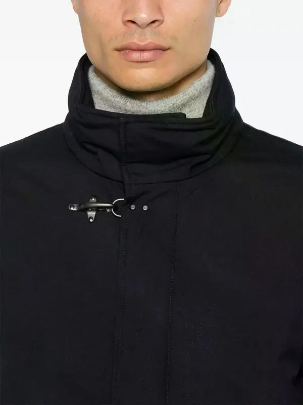 FAY Gancini-buckle Coat