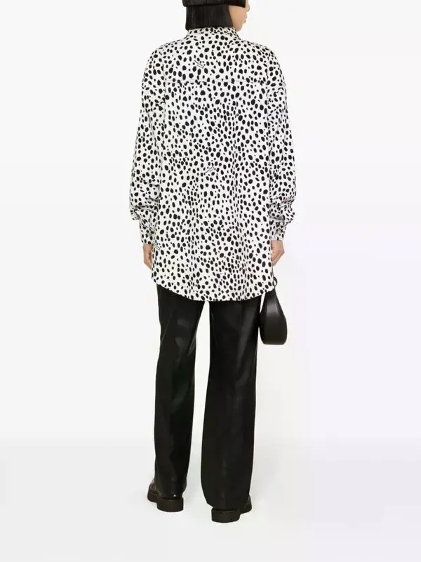 Moschino Dalmatian-print Shirt Jacket