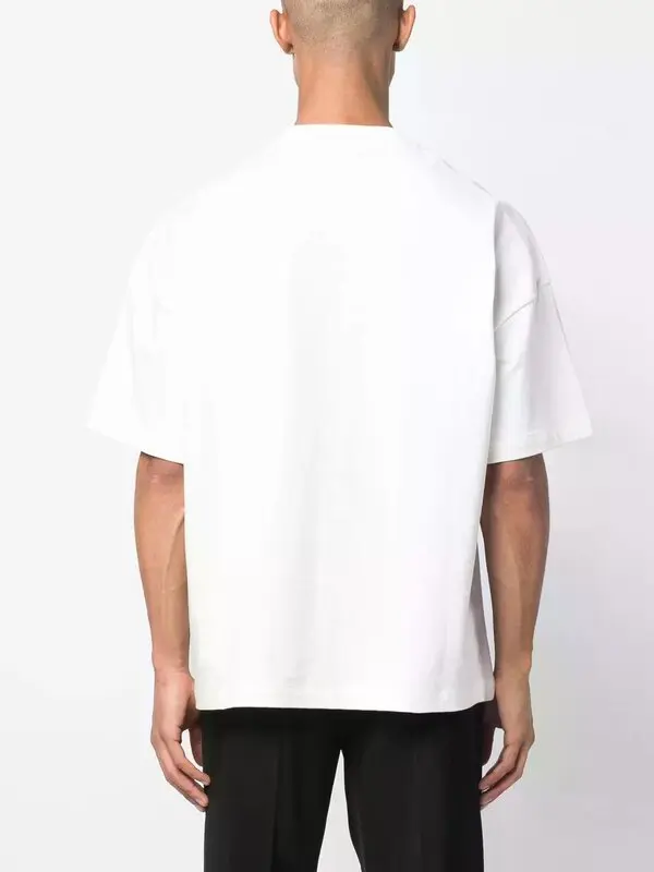 JIL SANDER Logo-print Cotton T-shirt - White