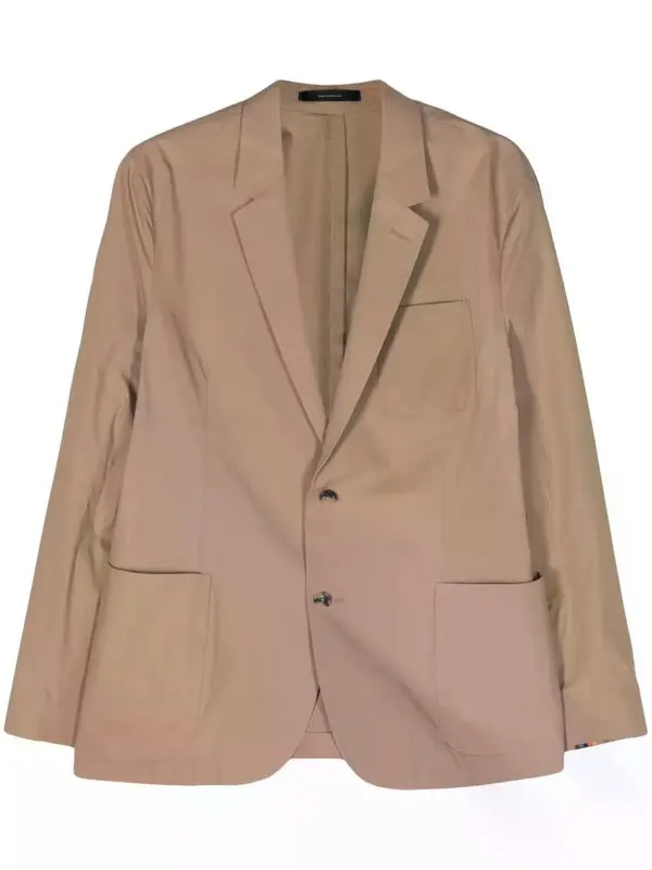 Paul Smith Single-breasted Cotton Blazer