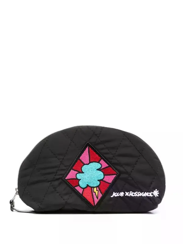 Rossignol X Jcc Teddy Makeup Bag - Black