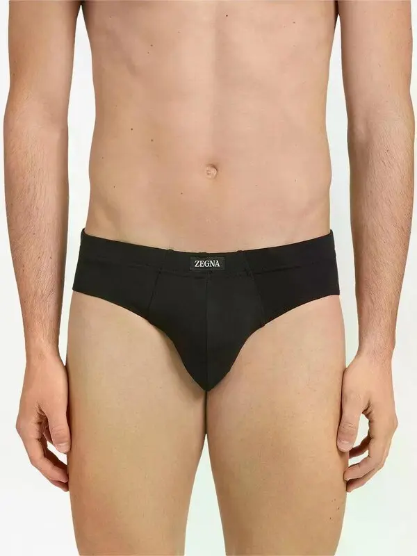Zegna Logo-waistband Briefs
