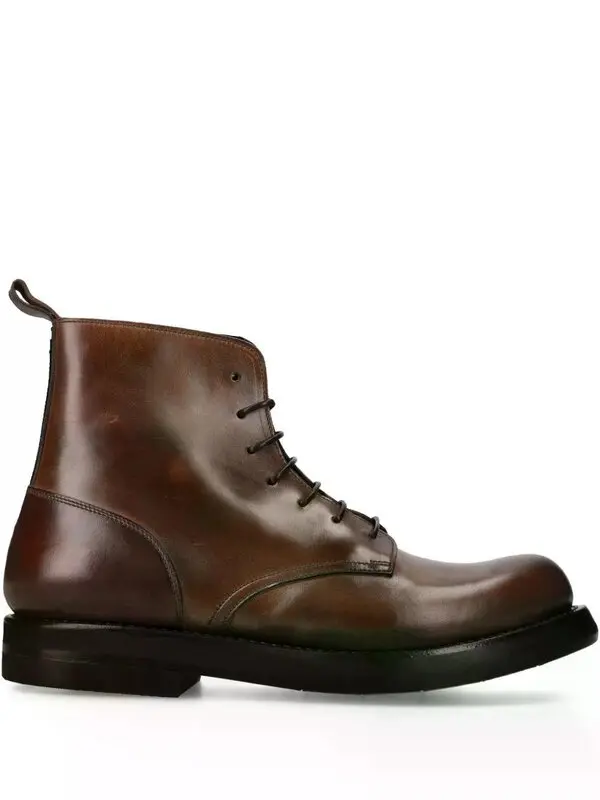 Premiata Leather Oxford Shoes