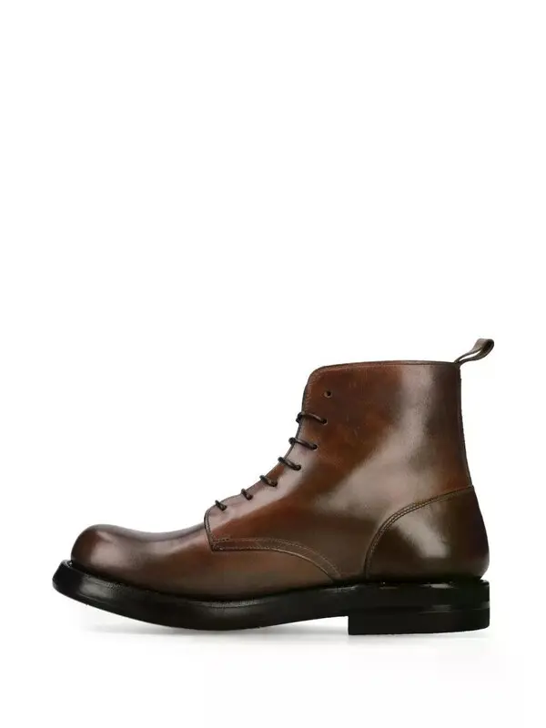 Premiata Leather Oxford Shoes