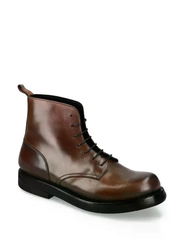 Premiata Leather Oxford Shoes