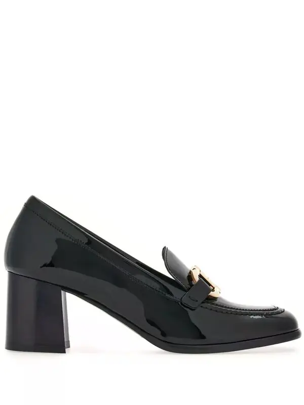 FERRAGAMO 60mm Gancini-buckle Patent Leather Pumps