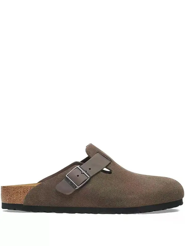 BIRKENSTOCK Boston Slippers - Brown