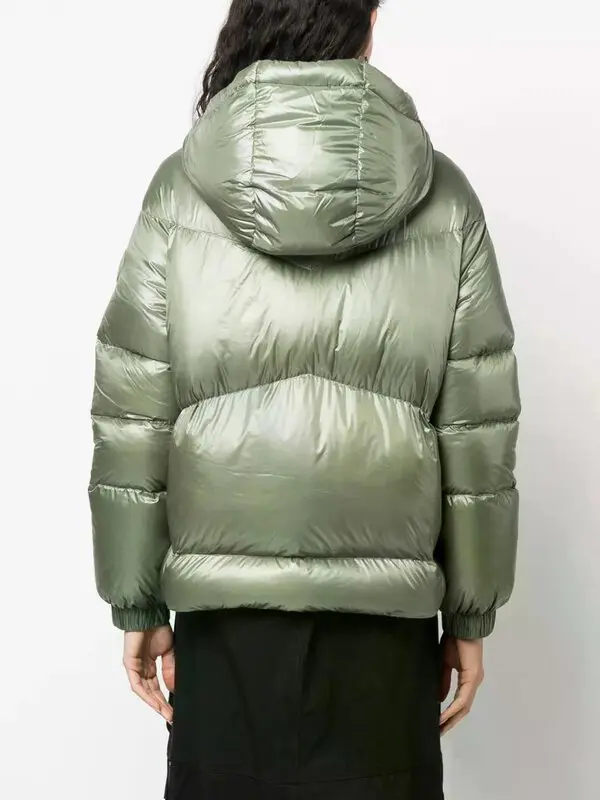 Woolrich Aliquippa Short Puffer Jacket - Green