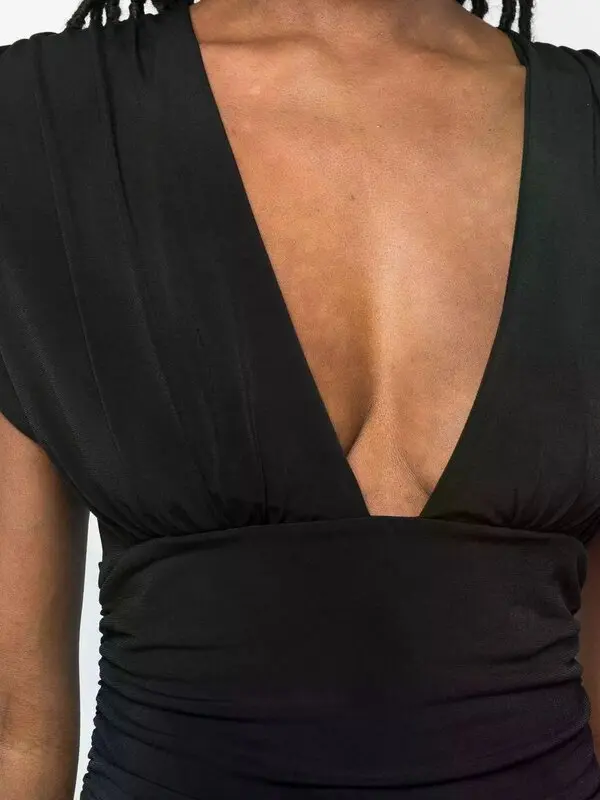 Philipp Plein Wrinkles Ruffle-detail Mini Dress