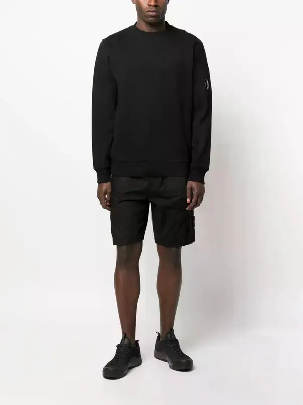 C.P. COMPANY Logo-patch Cotton Sweatshirt