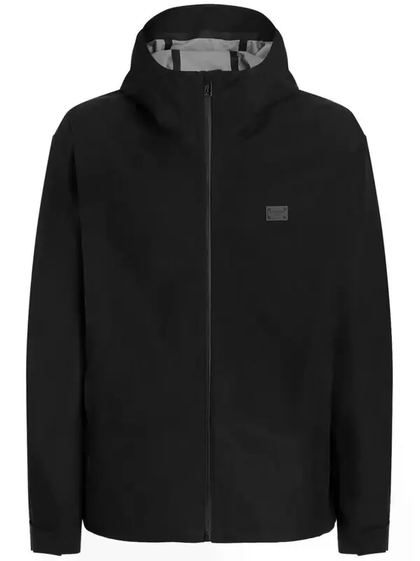 Dolce & Gabbana Logo Plaque Bomber Jacket