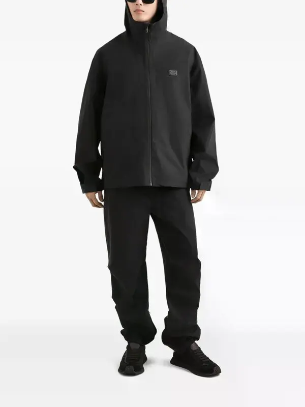 Dolce & Gabbana Logo Plaque Bomber Jacket