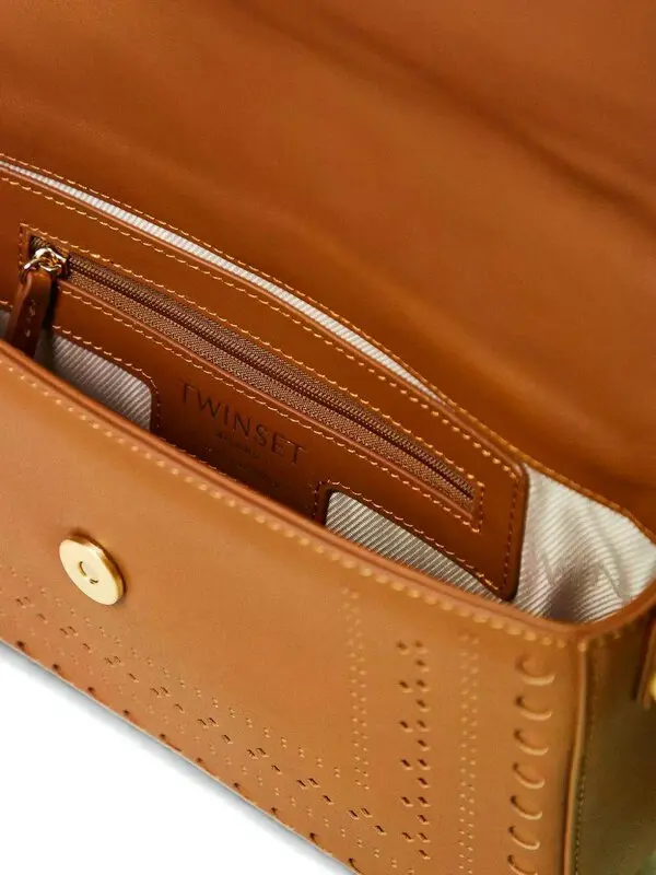 TWINSET Leather Shoulder Bag
