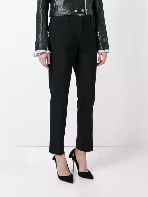 Dolce & Gabbana Slim-cut Tailored Trousers - Black
