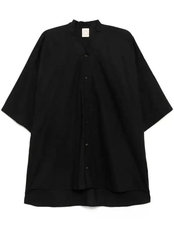 JAN JAN VAN ESSCHE Collarless Shirt