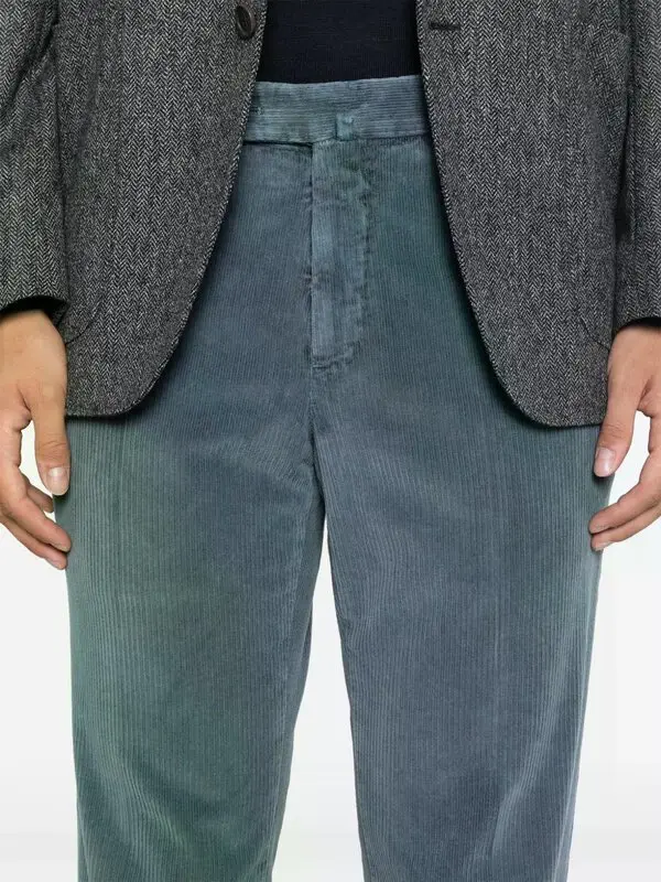 PT TORINO Pressed-crease Corduroy Trousers