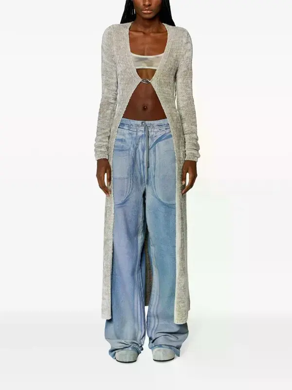 DIESEL® M-carol Logo-plaque Cardigan