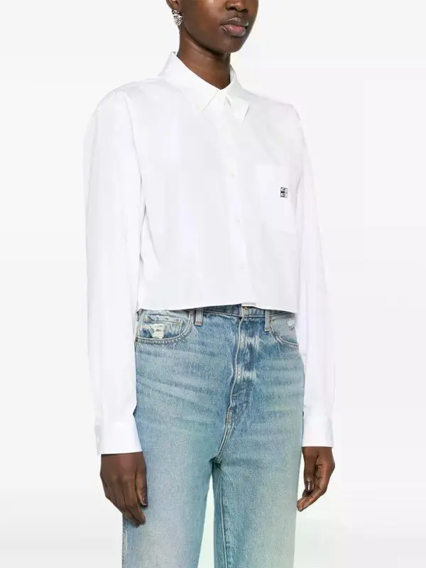 Givenchy Logo-plaque Shirt
