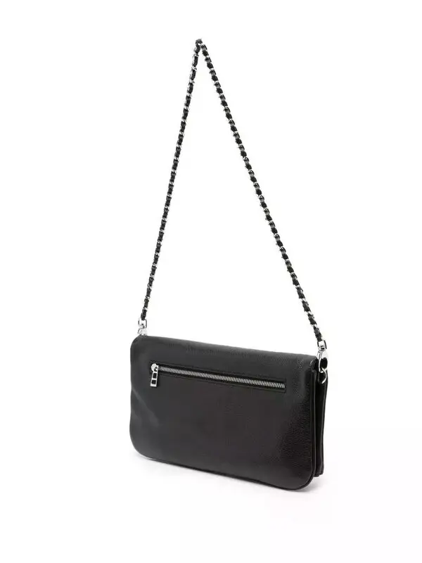 Zadig&Voltaire Rock Leather Shoulder Bag - Black