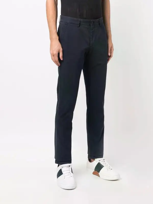 HACKETT Gmt Dye Straight-leg Chinos - Blue