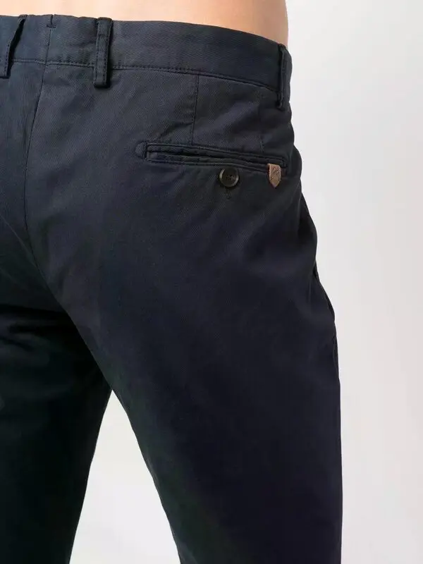 HACKETT Gmt Dye Straight-leg Chinos - Blue