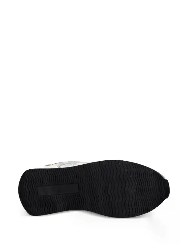 Guess Metallic-effect Lace-up Sneakers