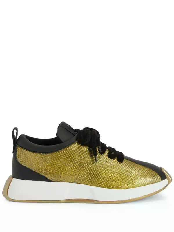 GIUSEPPE ZANOTTI Ferox Low-top Sneakers - Gold