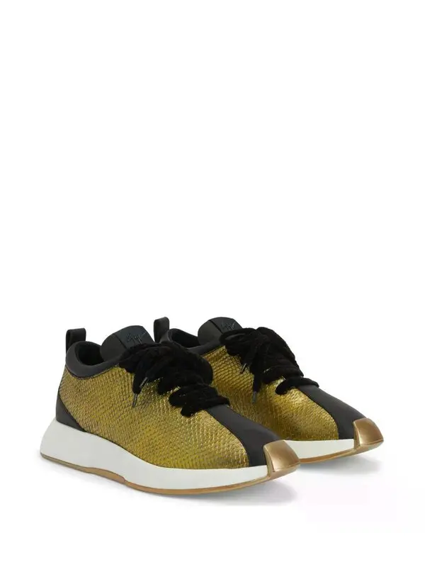 GIUSEPPE ZANOTTI Ferox Low-top Sneakers - Gold