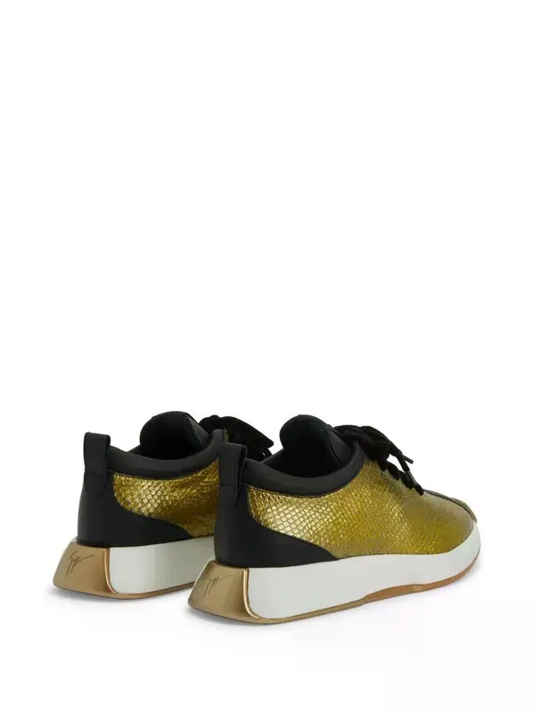 GIUSEPPE ZANOTTI Ferox Low-top Sneakers - Gold