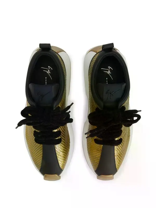 GIUSEPPE ZANOTTI Ferox Low-top Sneakers - Gold