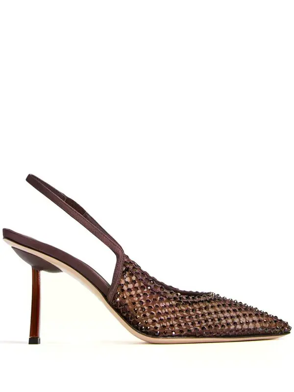 LE SILLA 80mm Gilda Slingback Pumps