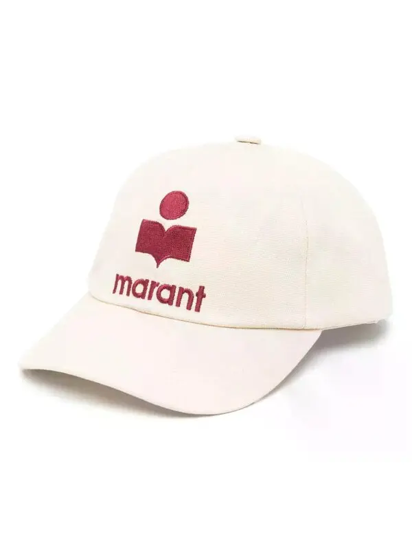 Isabel Marant Étoile Tyron Logo-embroidered Baseball Cap - Neutrals