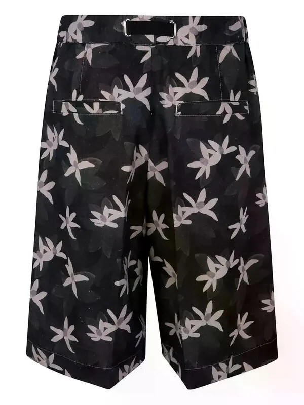WHITE SAND Printed Shorts