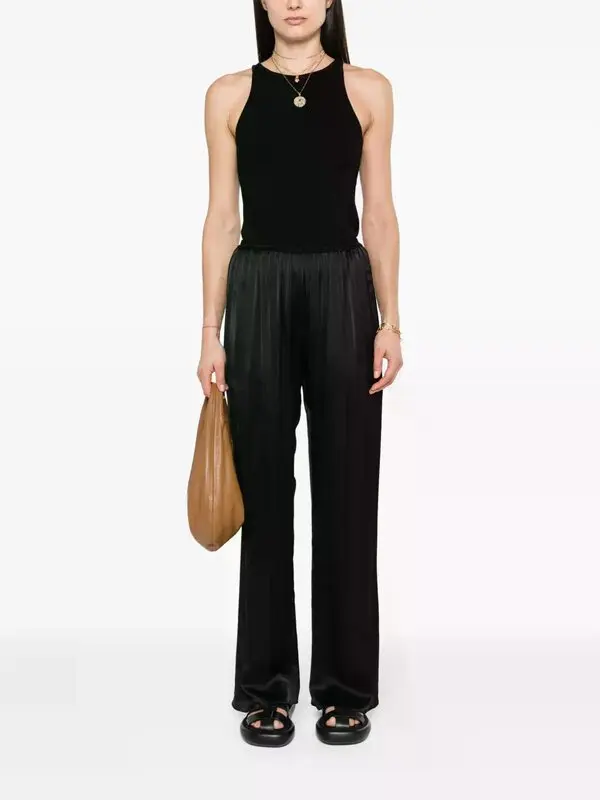 Max Mara Sleeveless Knitted Top - Black