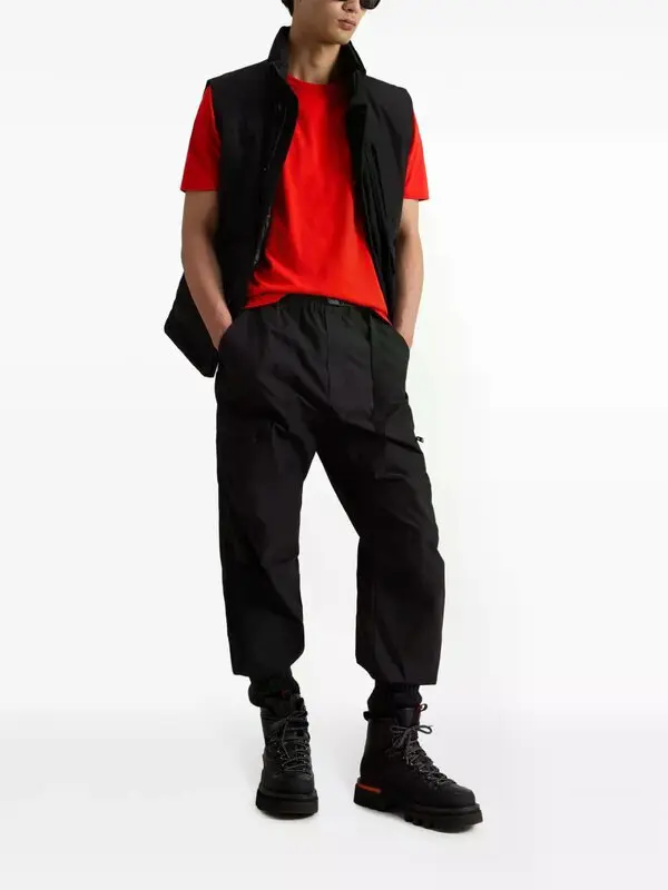 Woolrich Logo-patch Organic Cotton T-shirt - Red