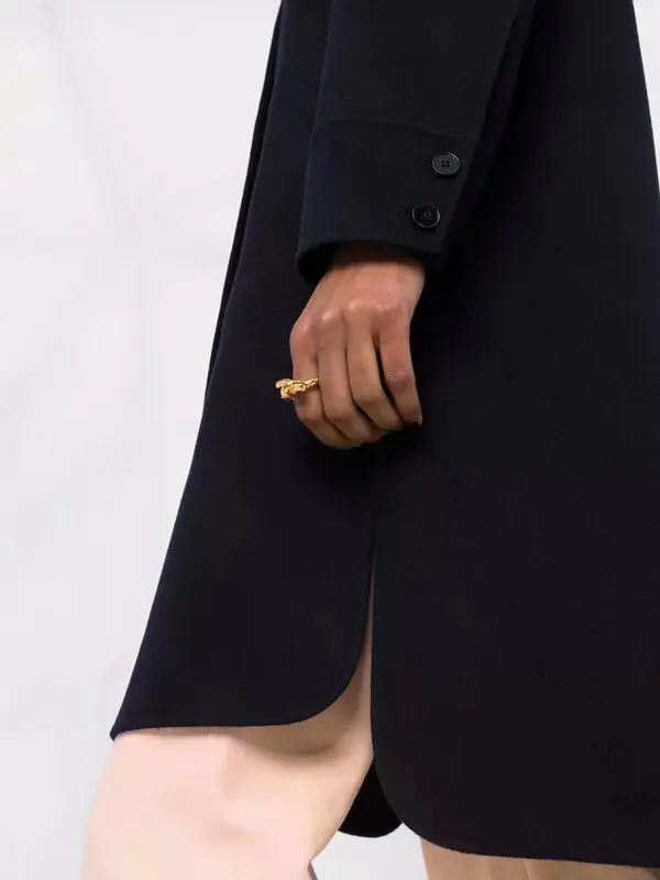 JIL SANDER Button-front Cashmere Coat