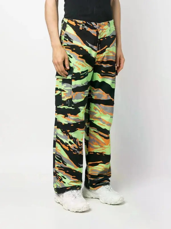 ERL Graphic-print Cargo Trousers